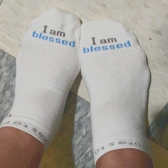 Note to Self | Accessories | Blessed Socks By Note To Self | Poshmark